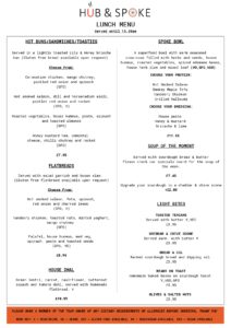 Best Cafe in Oakham & Rutland | The Hub & Spoke